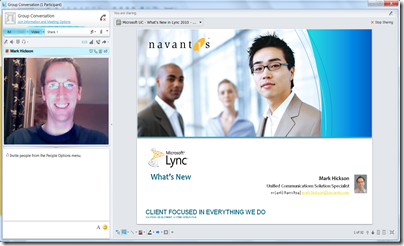 Mark Hickson: Top 5 New Features in Microsoft Lync 2010